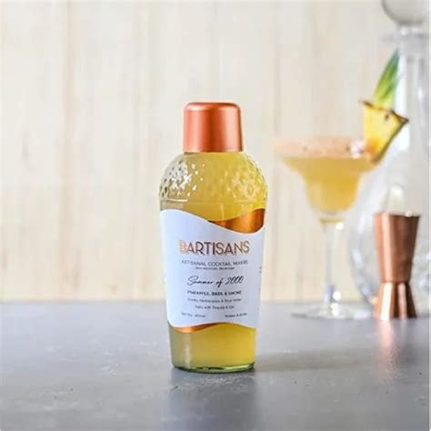 Bartisans Whiskey Cocktail Mixer Combo Pack 400ml X 3 Bottles Alcohol Pairing For Drinks