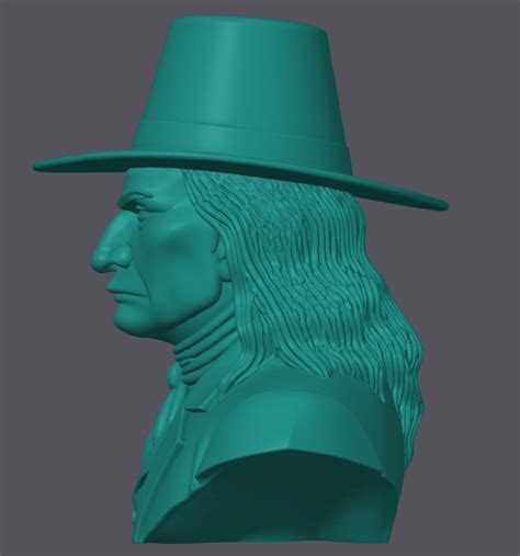 👤 Bust Of Peruvian Revolutionary Tupac Amaru 2・ Stl File For 3d
