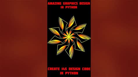 Create 145 Design Code In Python Using Turtle Module Import Module