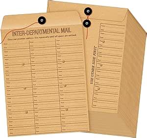 Weekgrat 25 Pcs Inter Department Envelopes Interoffice
