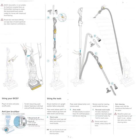 Dyson Dc07 Instruction Manual December 2001