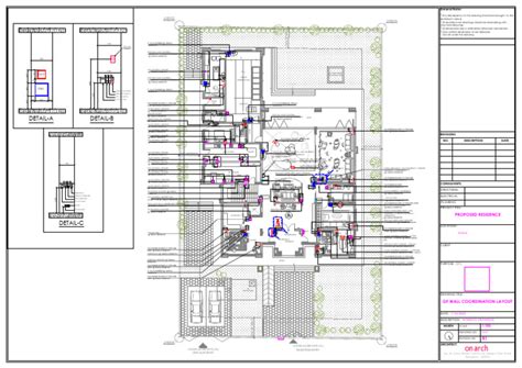 Wall Coordination Layout Gf Pdf Building Engineering Equipment