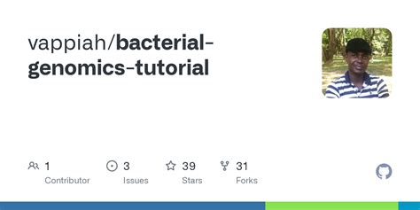 Github Vappiahbacterial Genomics Tutorial