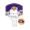 Wilson Nba Team Mini Hoop Los Angeles Lakers Purple Silver Basketball Emotion