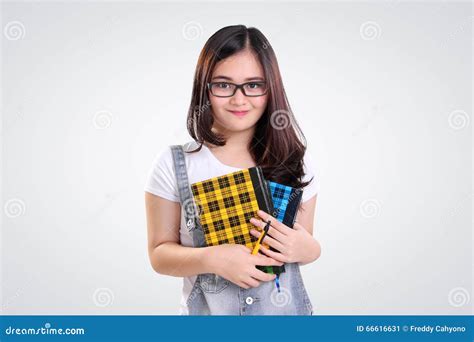 Nerd Girl With Books