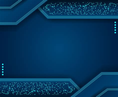 Abstract Blue Background Template Vector Art And Graphics