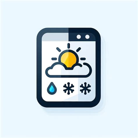 Premium Photo Modern Weather App Stay Informed