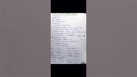 Class 12 Physics Borad Exam Most Important Topic Handwriting Notes