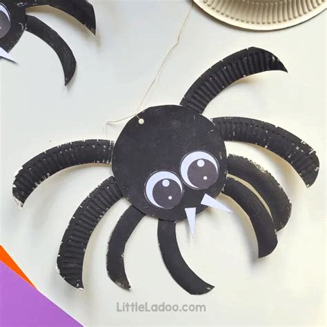 Paper Plate Craft Spider At Lola Logan Blog