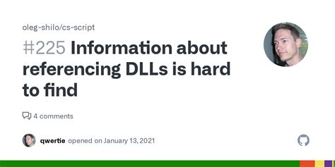 Information About Referencing Dlls Is Hard To Find · Issue 225 · Oleg
