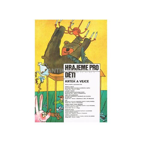 Filmový Plakát A3 Hrajeme Pro Děti Krtek A Vejce