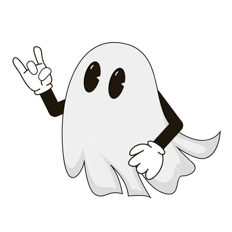 Flying Ghost Vector