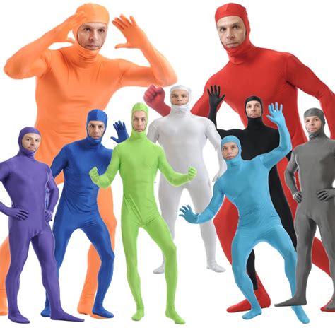 Halloween Adult Morphsuit Fancy Costume Morph Suit Cosplay Costume Bodysuit Shopee Philippines