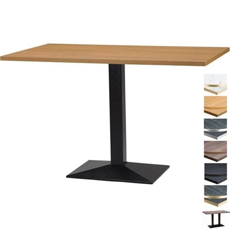 Amazingly Sturdy Rectangular Restaurant Tables With 4 Or 6 Seater Laminate Tabletops