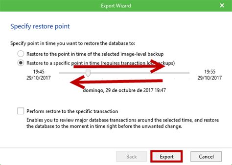 Veeam Agent Windows Restauración De Base De Datos De Microsoft Sql Server 2016