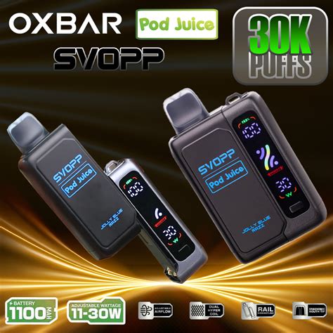 Buy Oxbar X Pod Juice Svopp Disposable Kit 30000 Puffs