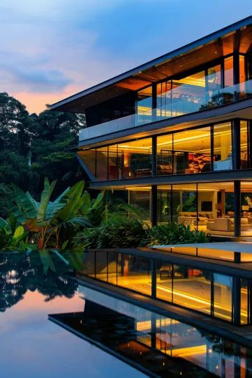 25 Luxury Glass And Steel House Exterior Designs