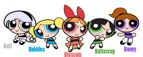 The Powerpuff Girls With The Extra But Amazing Girls Powerpuff Girls