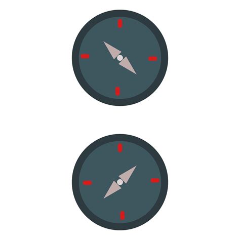 Compass Illustrated On White Background 3450610 Vector Art At Vecteezy