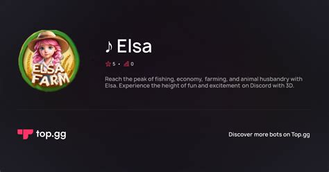 Add ♪ Elsa Discord Bot The 1 Discord Bot And Discord App List