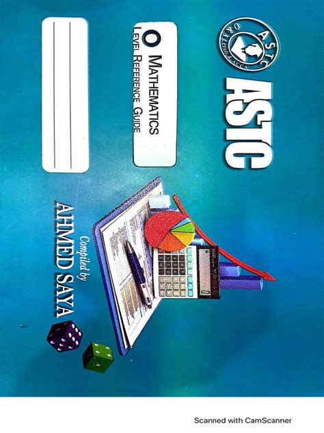 Astc Math Revision Booklet Pdf