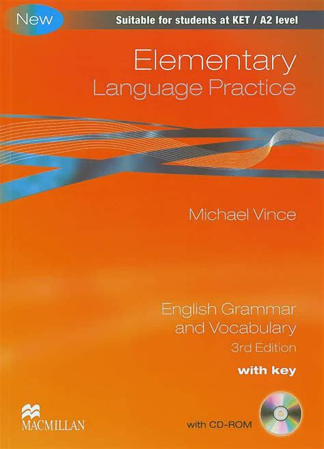 Elementary Lang Practice Pk Key 3rd Vince M 9780230726963 Books
