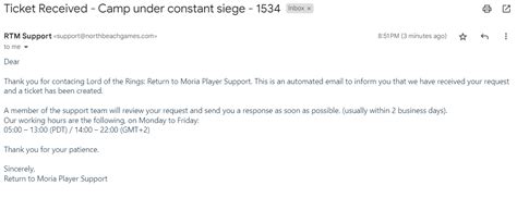 Reported A Bug Got A Spelling Error In Response Rlotrreturntomoria