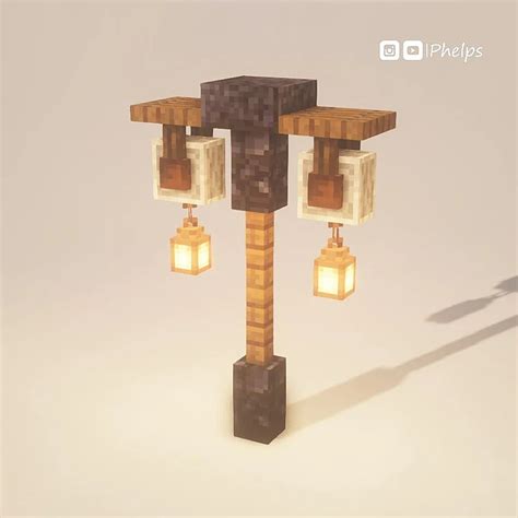 Minecraft Lamp Post Designs
