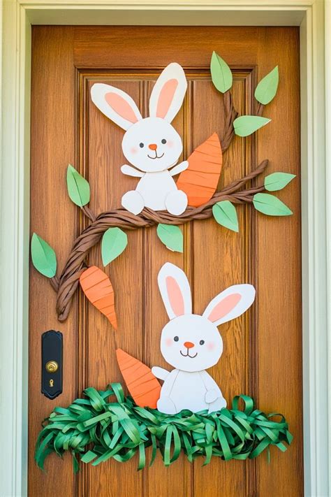 15 Simple And Easy Spring Classroom Door Ideas Teachers Will Love H M G In 2025 Easter