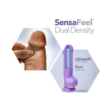 Au Naturel 6 5 Inch Sensa Feel Dildo Latin