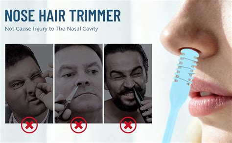 2 In 1 Nasal Hair Cutter 2025 Upgrade 360° Rotating Nose