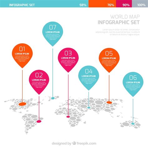 Vectores De Pin Mapa Mundo Descarga Vectores Gratis De Gran Calidad