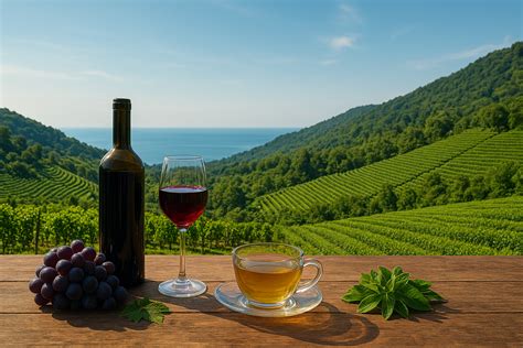 Wine And Tea Culture In Guria