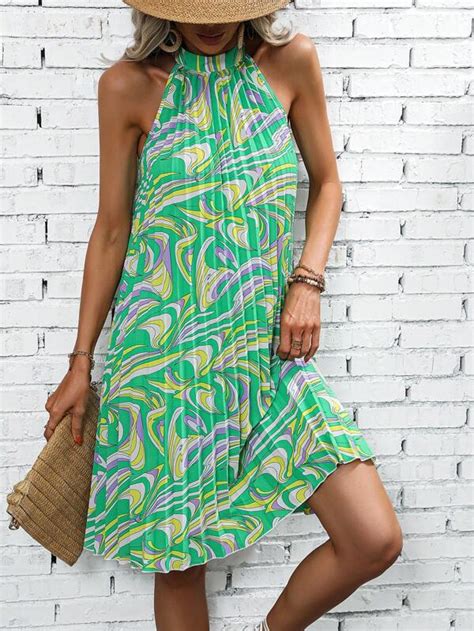 Rochie Scurta Mator Verde Iuliashop