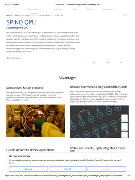 Spinq Qpu Superconducting Quantum Processing Unit Pdf Quantum