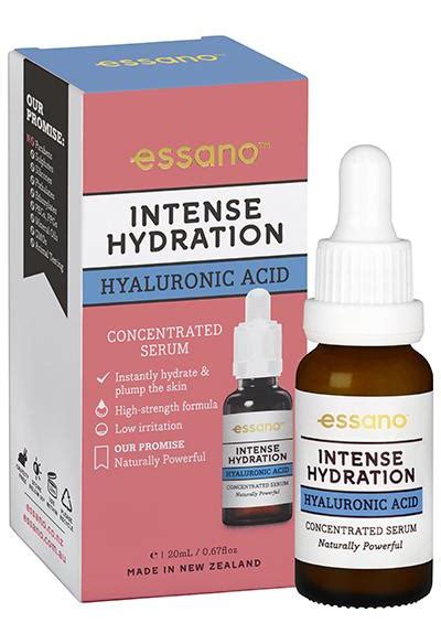 Essano Intense Hydration Hyaluronic Acid Serum Ingredients Explained
