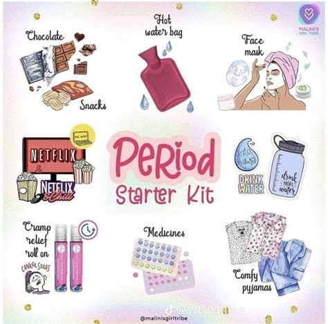 Period Period Starter Kit Period Kit Period Hacks