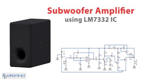Subwoofer Power Amplifier Schematic