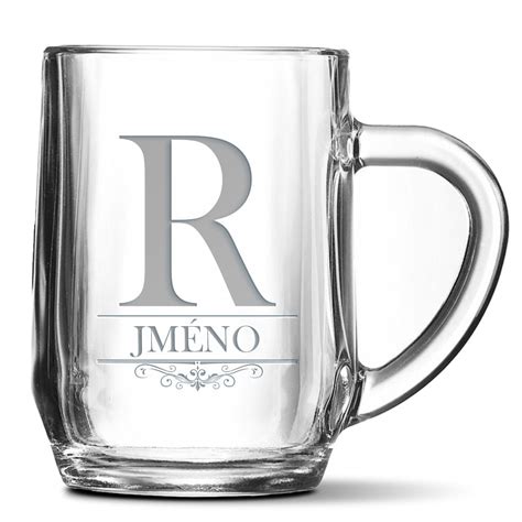 Skleněný Pivní Půllitr S Gravírováním Se Jménem Frendyscz