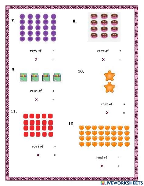 Multiplication Online Exercise For Grade 3 Studying Math Math