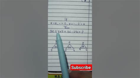 Puzzle Ytshorts Viral Basicmaths Basicmathtrick Trending