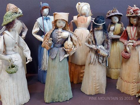 Arts And Crafts Corn Husk Dolls Pine Mountain Settlement School