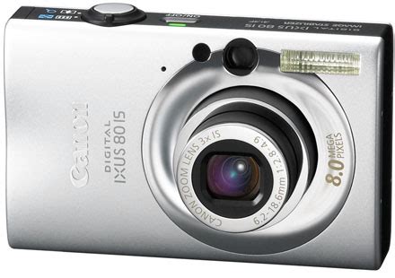 Canon Digital IXUS 80 IS - описание