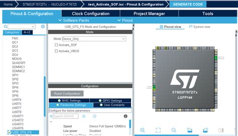 Usb Otg Fs Unselsecting Activate Sof Doesnt Ch