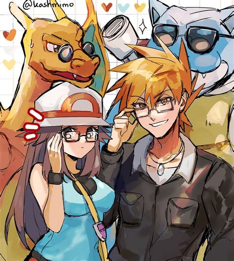 Blue Oak Leaf And Blastoise Pokemon And 1 More Drawn By Kash Phia