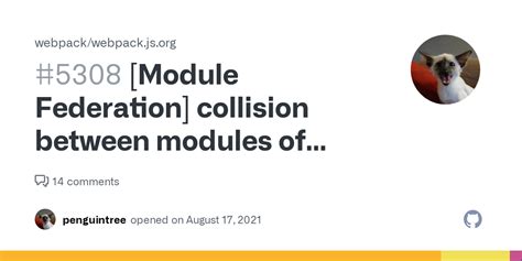 Module Federation Collision Between Modules Of Differents Remotes · Issue 5308 · Webpack