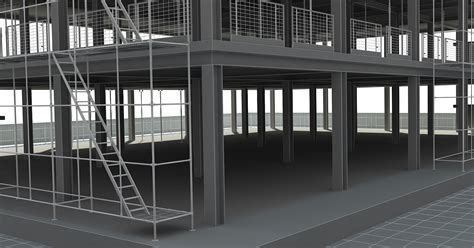 건물 건설 3d 모델 54 Obj Fbx 3ds Max Free3d