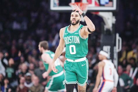 Tatum Celtics Explode In 2nd Half Rout Knicks Watchmen Daily Journal