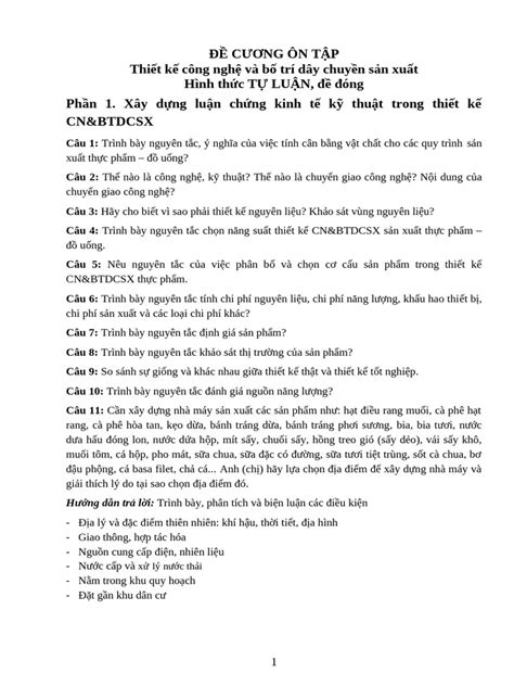 De Cuong Thi Cuoi Ky Tkcnandbtdcsx 2025 Pdf