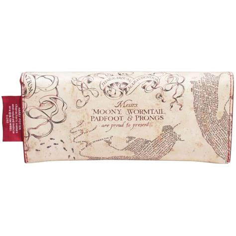 Harry Potter The Marauders Map Glasses Case